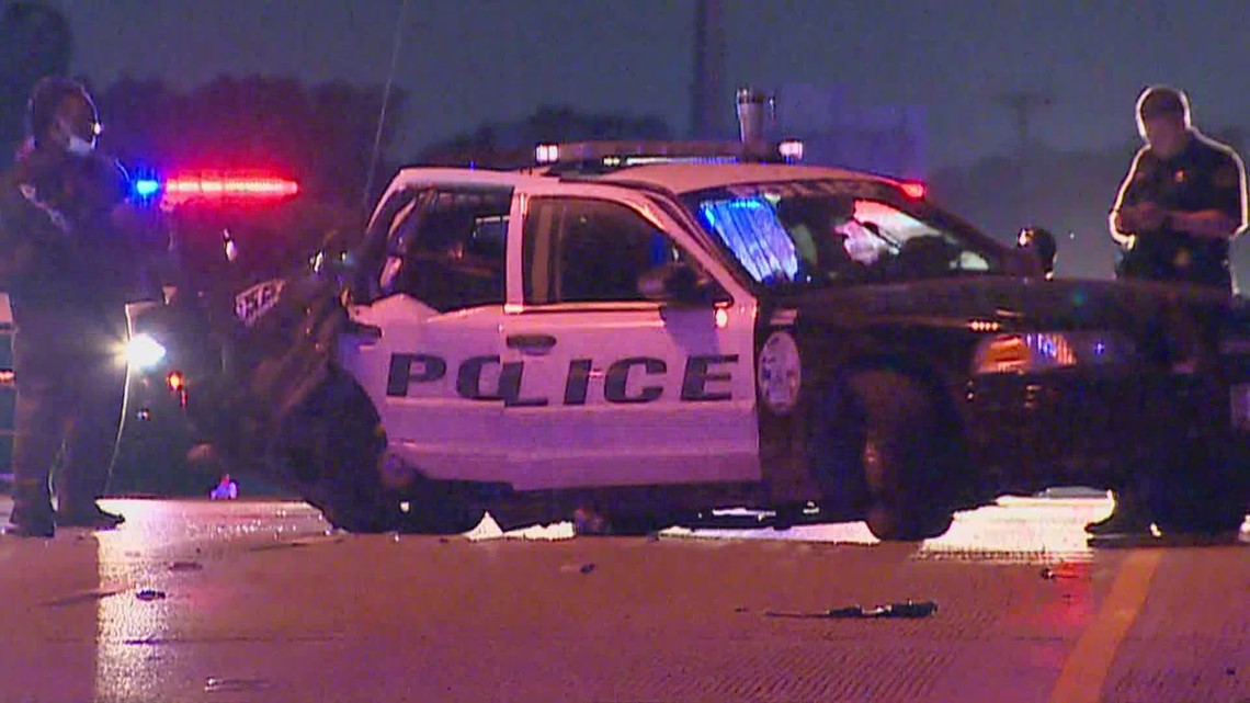 Off-duty Edgewood police officer's vehicle struck Friday | wfaa.com