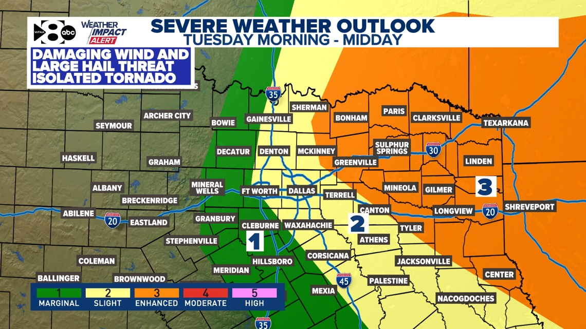 Dallas, Texas Weather: DFW rain, storms forecast for North Texas | wfaa.com