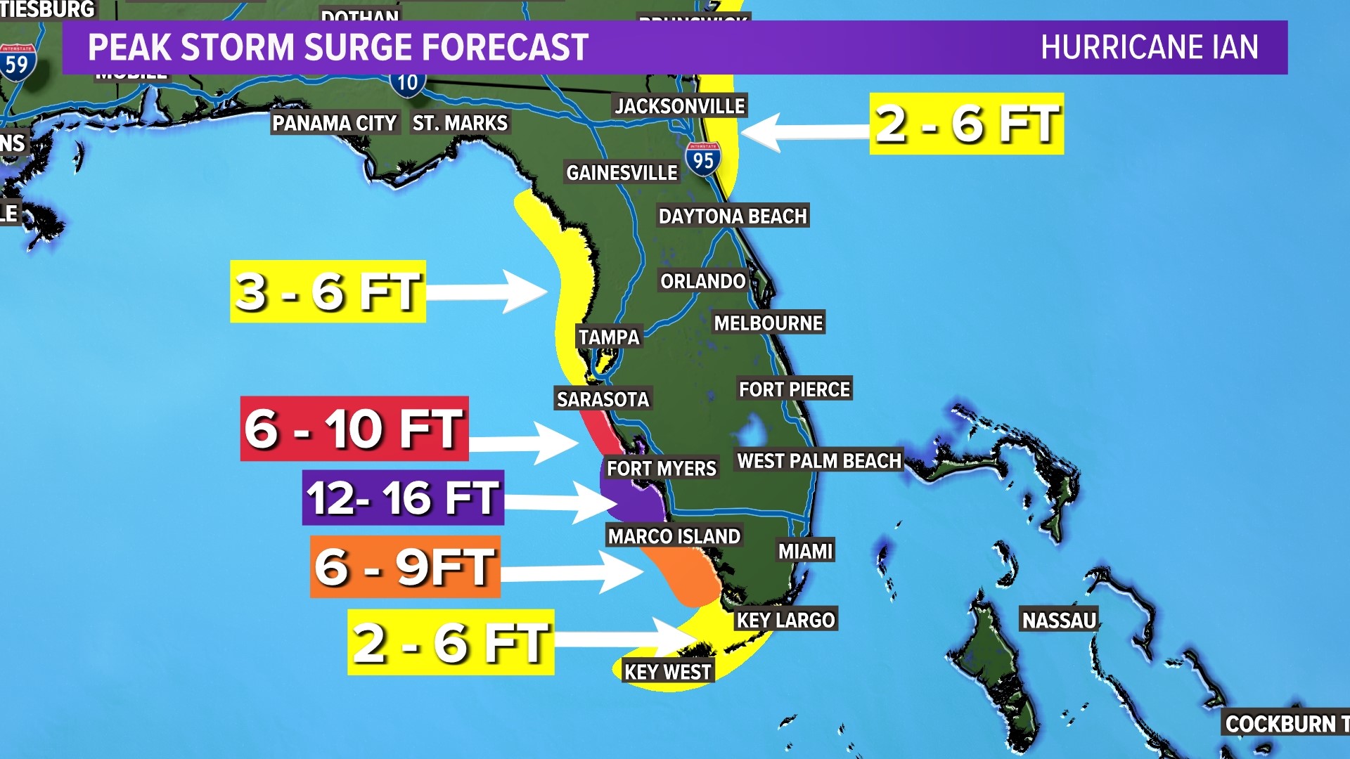 Hurricane Ian: Cat 4 storm likely to make landfall early Thursday ...