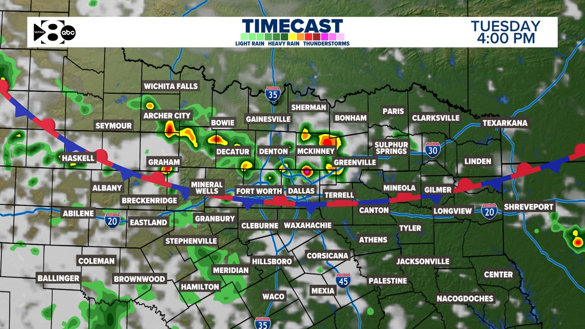 Storm Timecast | wfaa.com