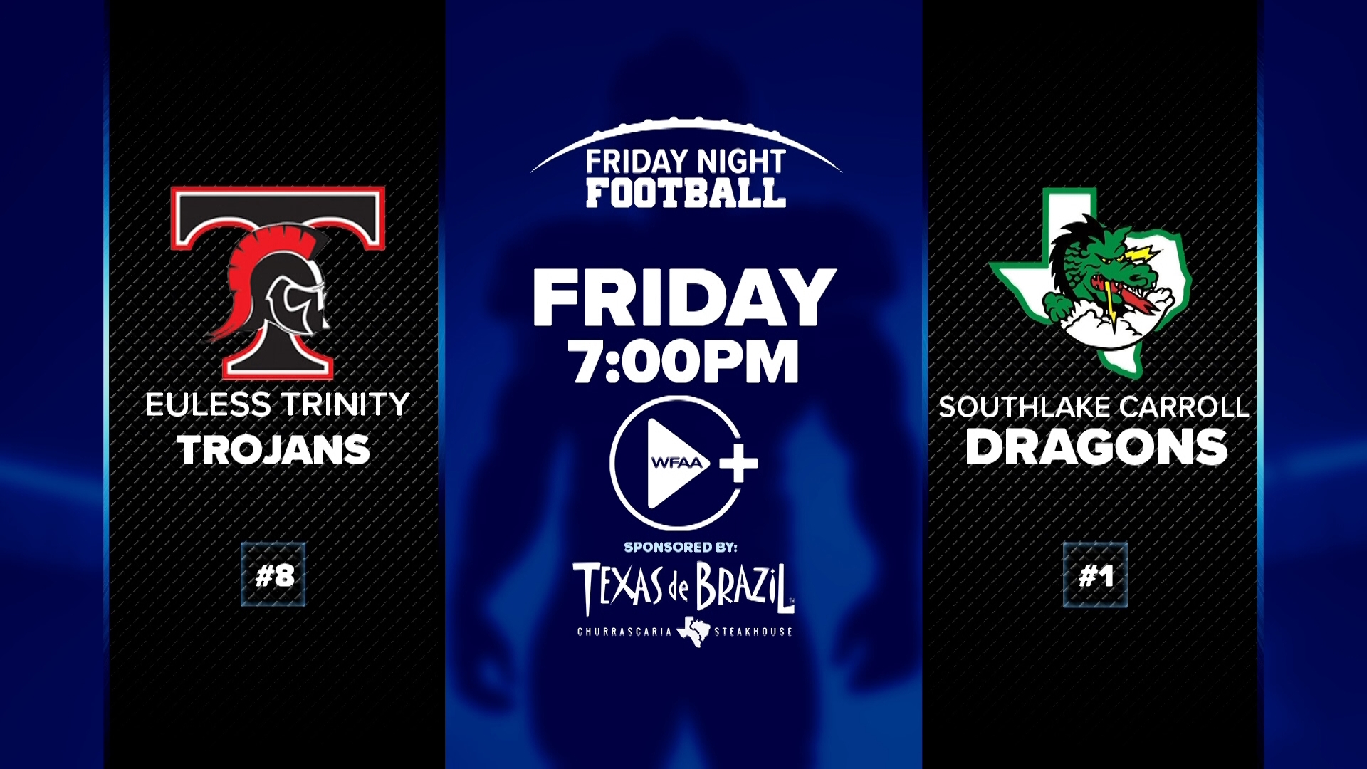 FRIDAY NIGHT FOOTBALL: Euless Trinity vs. Southlake Carroll | wfaa.com