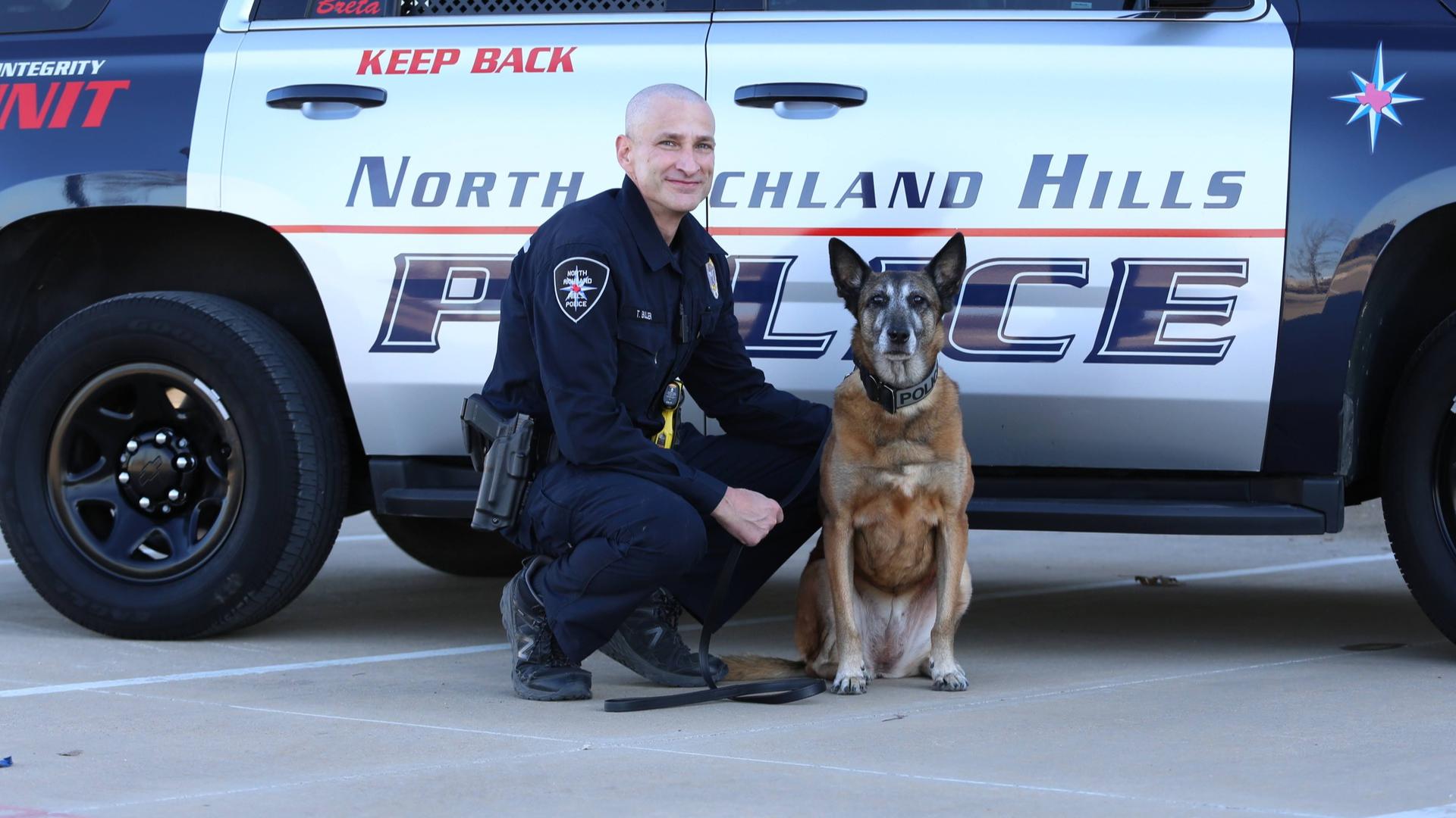 North Richland Hills Police Department mourns K9 officer | wfaa.com