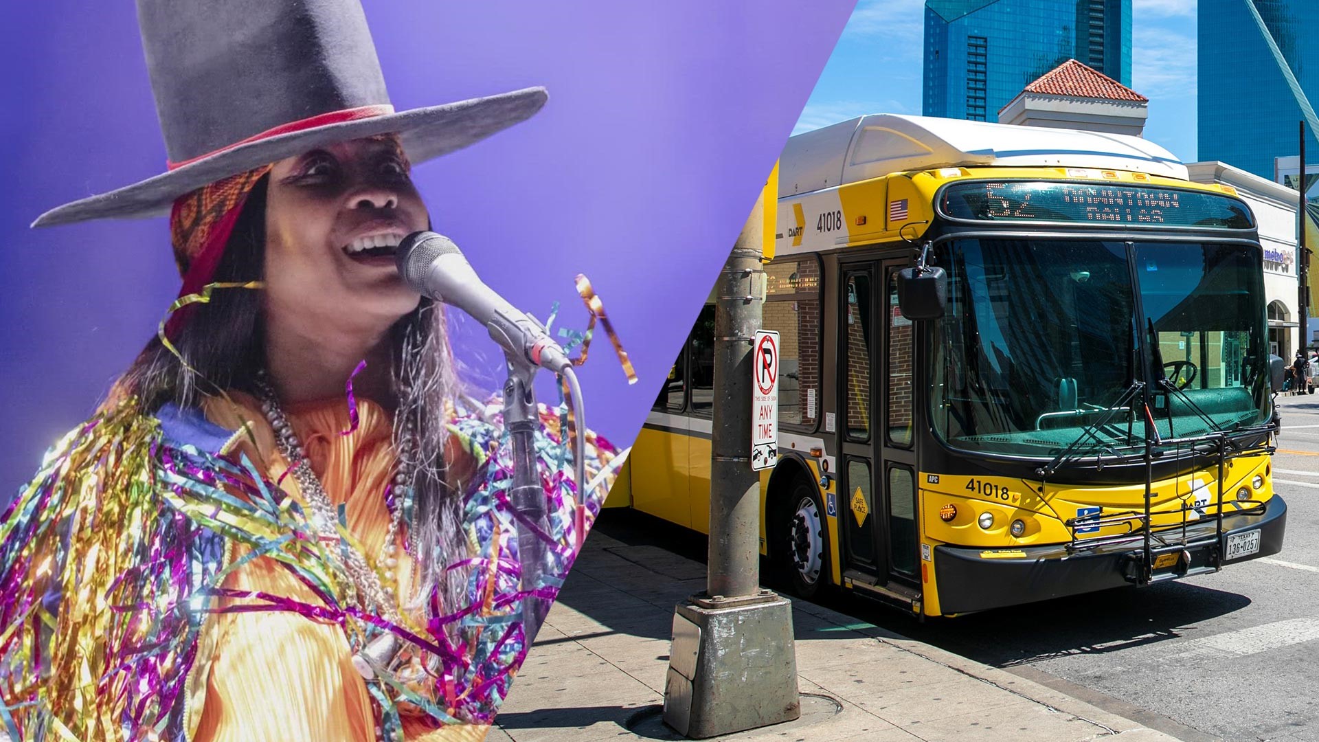 Erykah Badu, DART announce collab on Dallas bus, train designs | wfaa.com