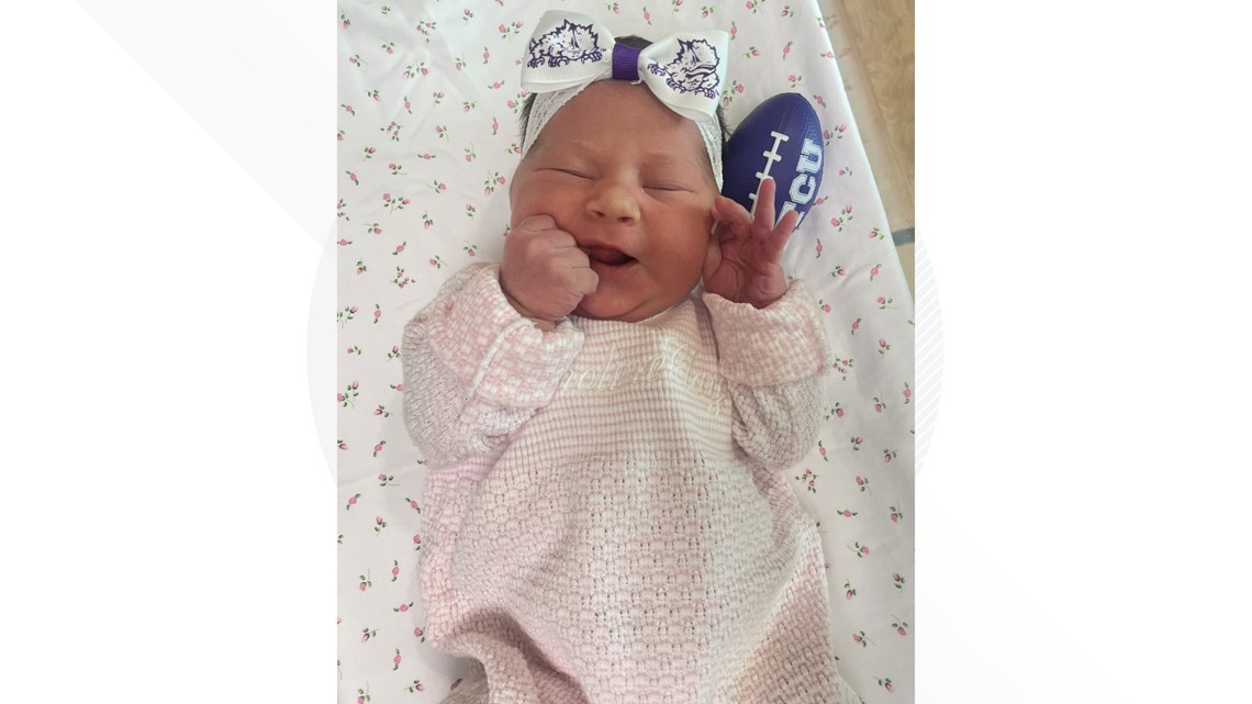 TCU and Georgia babies showing support ahead of National Championship ...