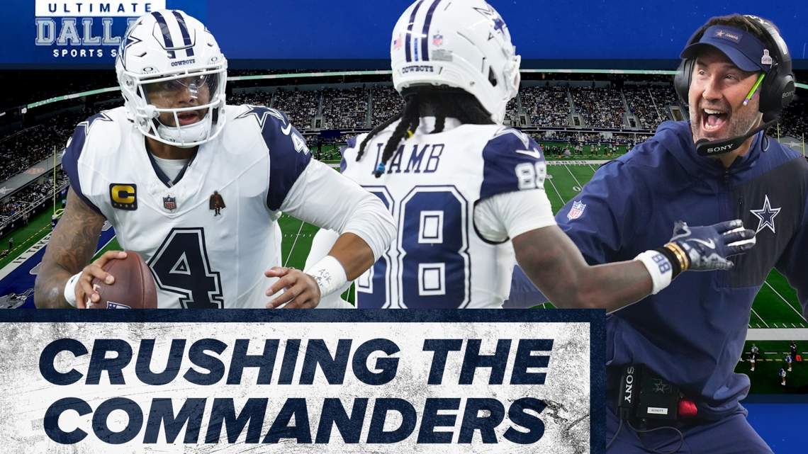 Lamb returns, Cowboys crush Commanders | Ultimate Dallas Sports Show ...