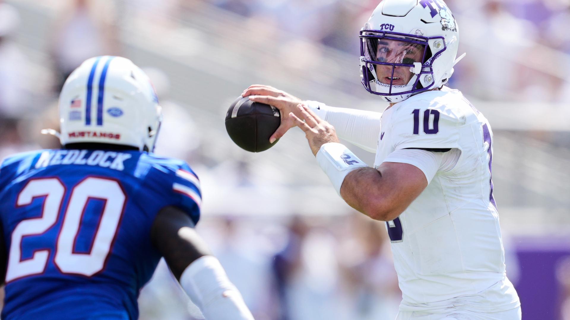 TCU defeats SMU 35-24 in final scheduled meeting | wfaa.com