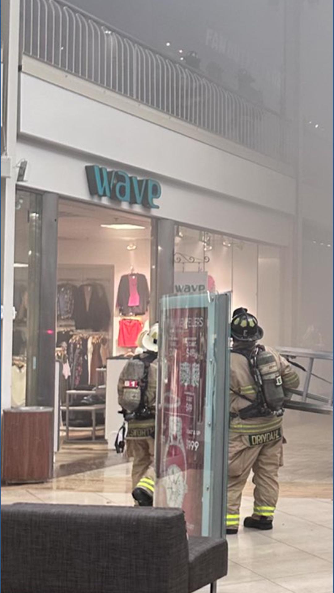 Hulen Mall fire: Shoppers evacuated as crews work to battle fire ...