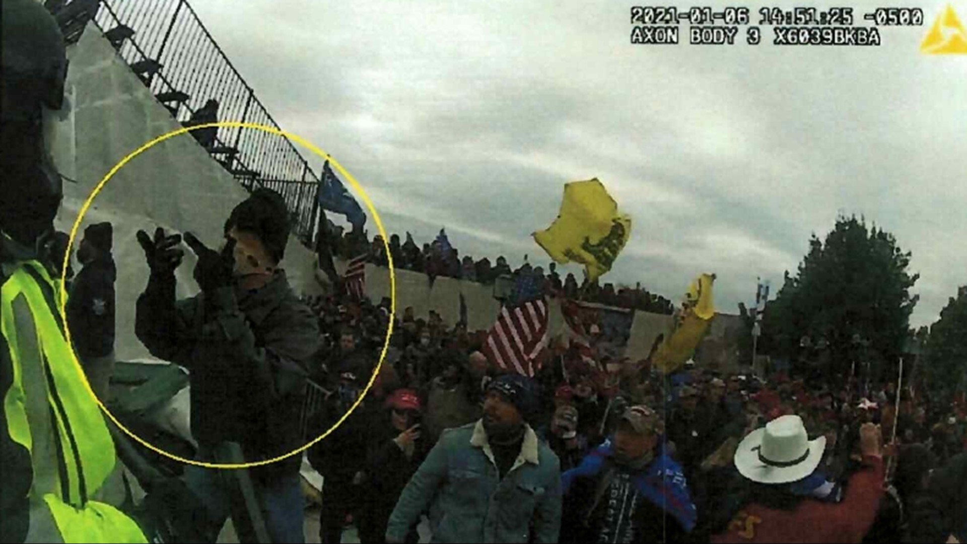 Capitol riot: Texas man charged, accused of punching officer | wfaa.com