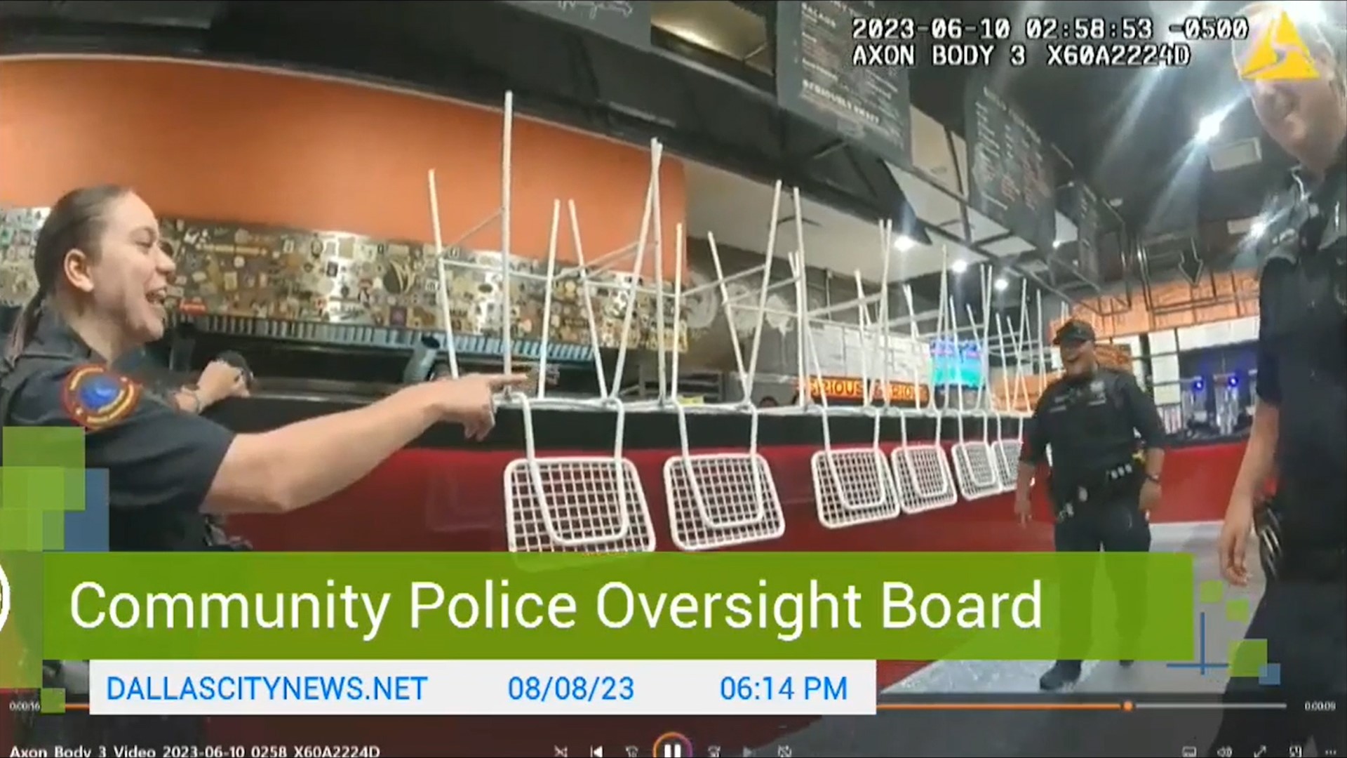 Dallas police officers seen laughing in bodycam video about disabled ...