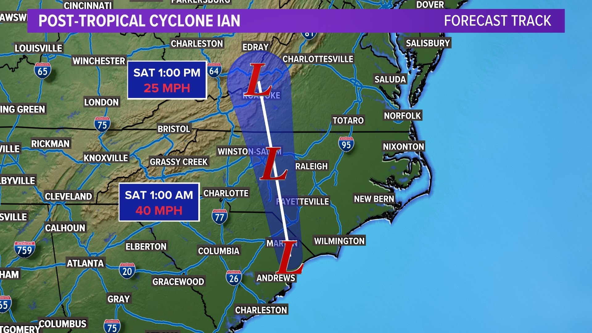 Hurricane Ian tracker: Third landfall expected Friday, Sept. 30 | wfaa.com