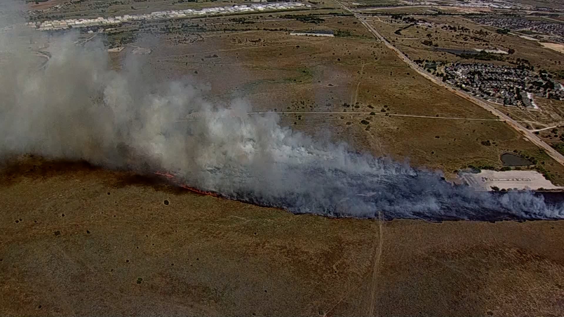 Fort Worth grass fire burning near Bonds Ranch and Saginaw | wfaa.com