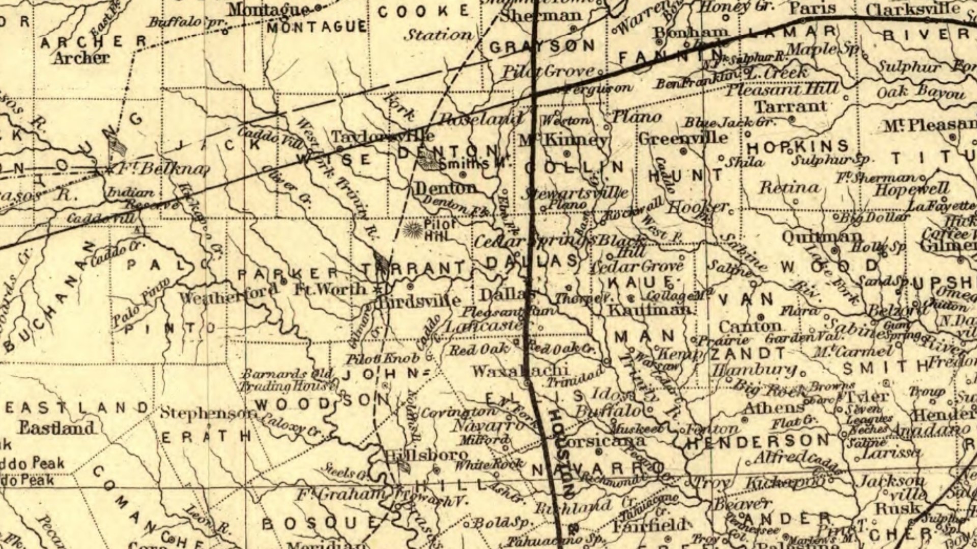 Texas railroad history: First train in Dallas was 150 years ago | wfaa.com