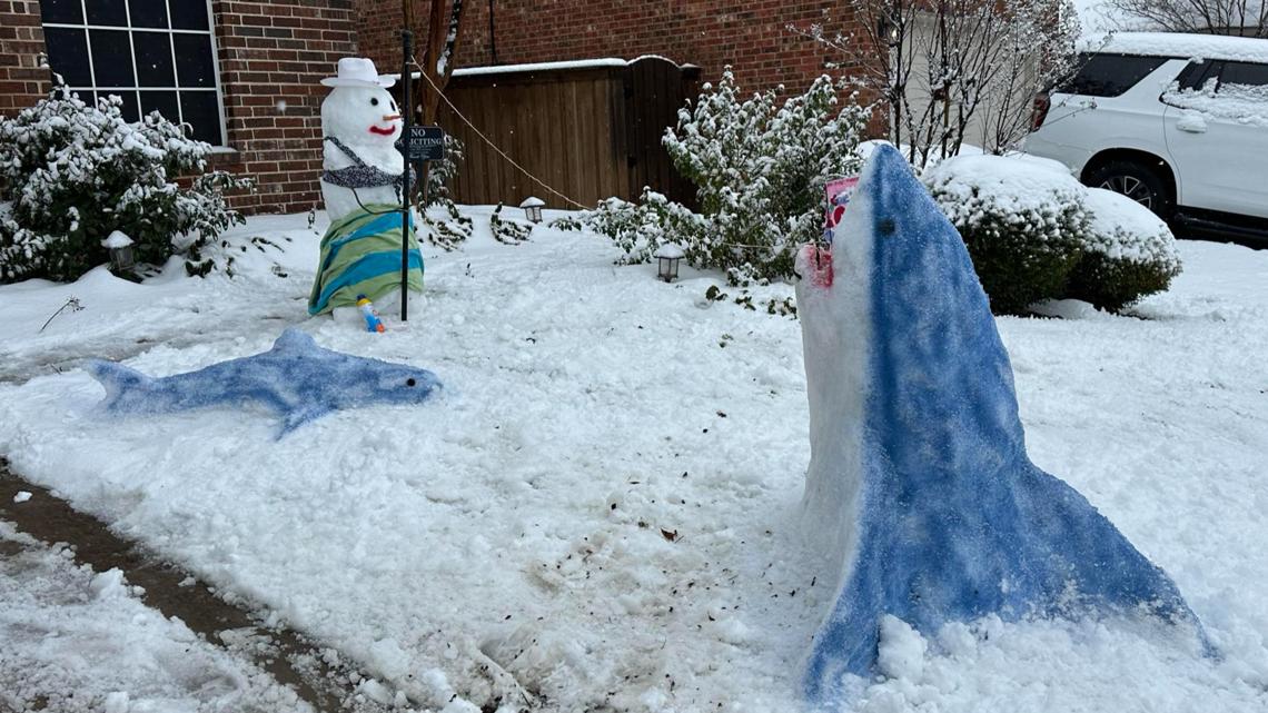 PHOTOS: Meet the snowmen of DFW from the winter storm | wfaa.com