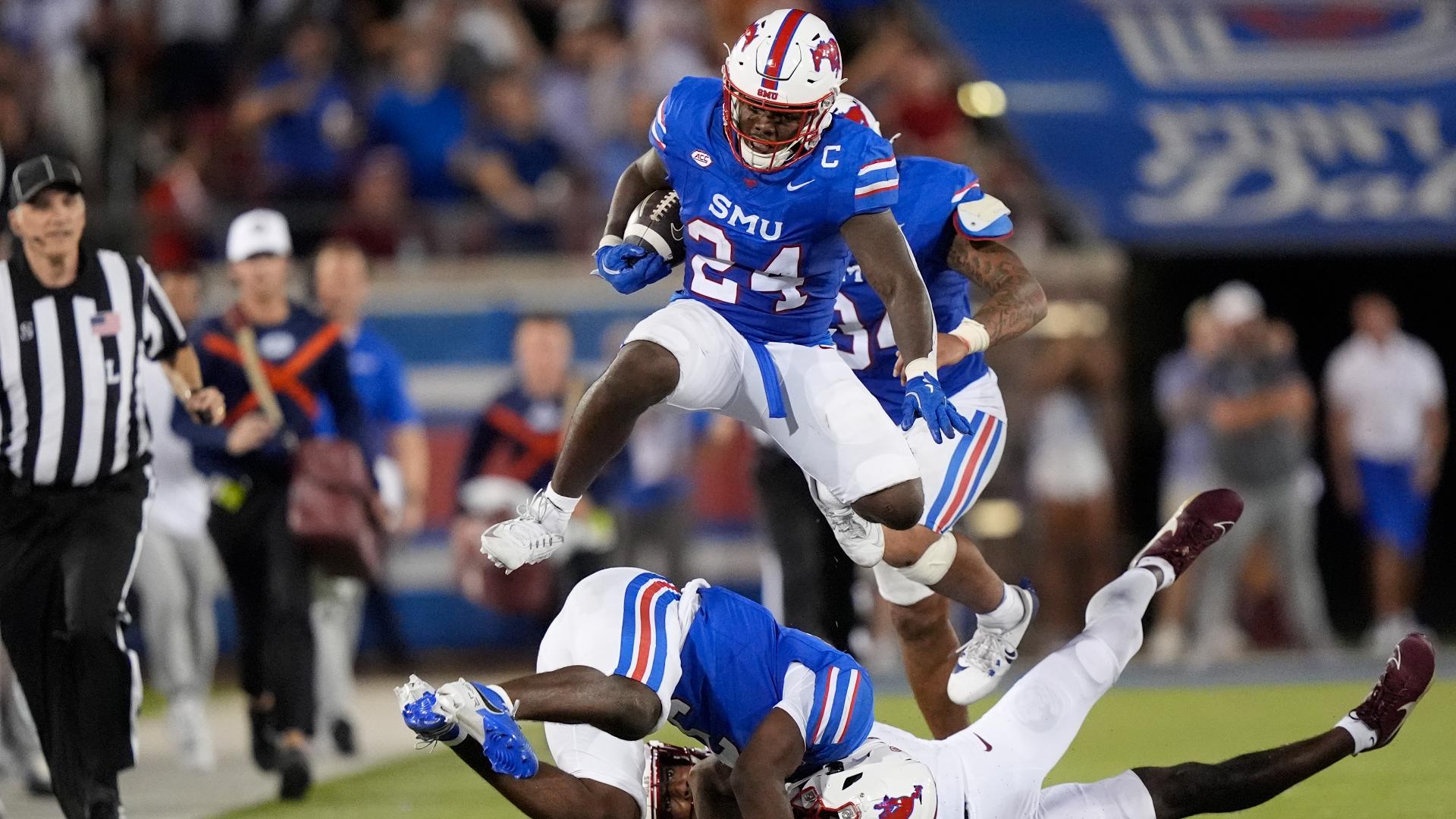 SMU drops to No. 14 in latest College Football Playoff rankings | wfaa.com