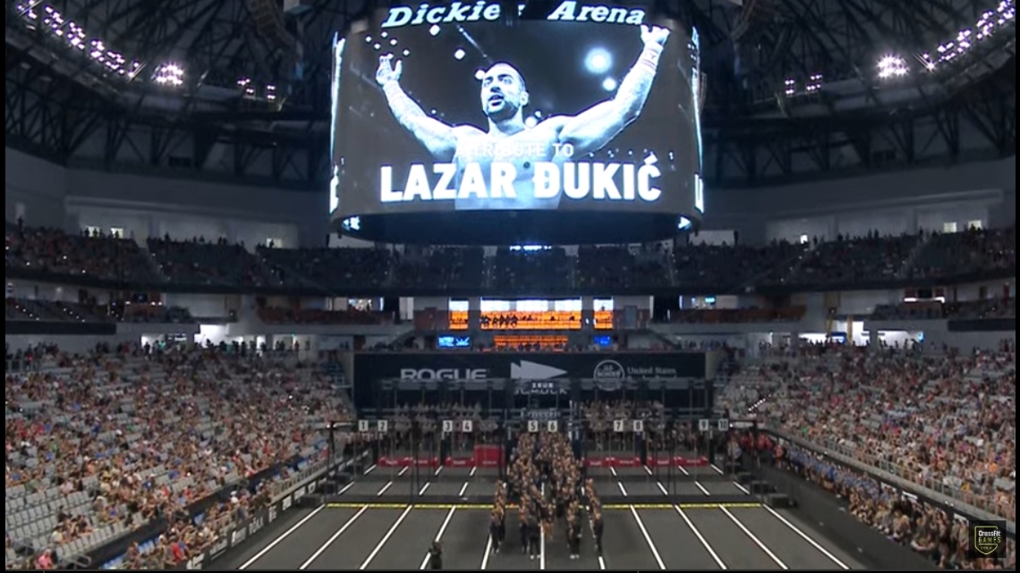CrossFit Games tribute to Lazar Dukic held in Fort Worth | wfaa.com