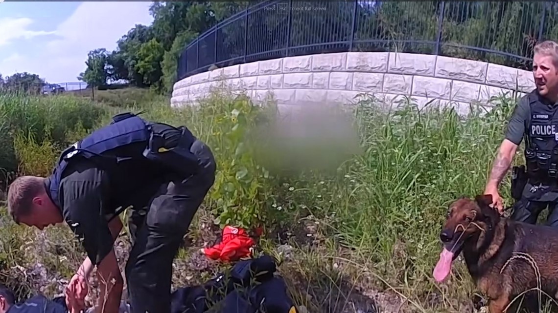 VIDEO: North Texas officers find and detain bank robber | wfaa.com