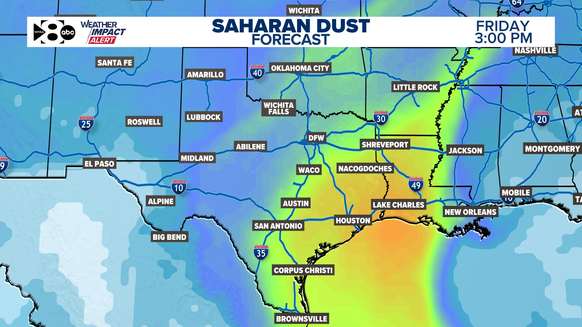 Saharan Dust Heads to North Texas: Here's the timing and what to expect ...