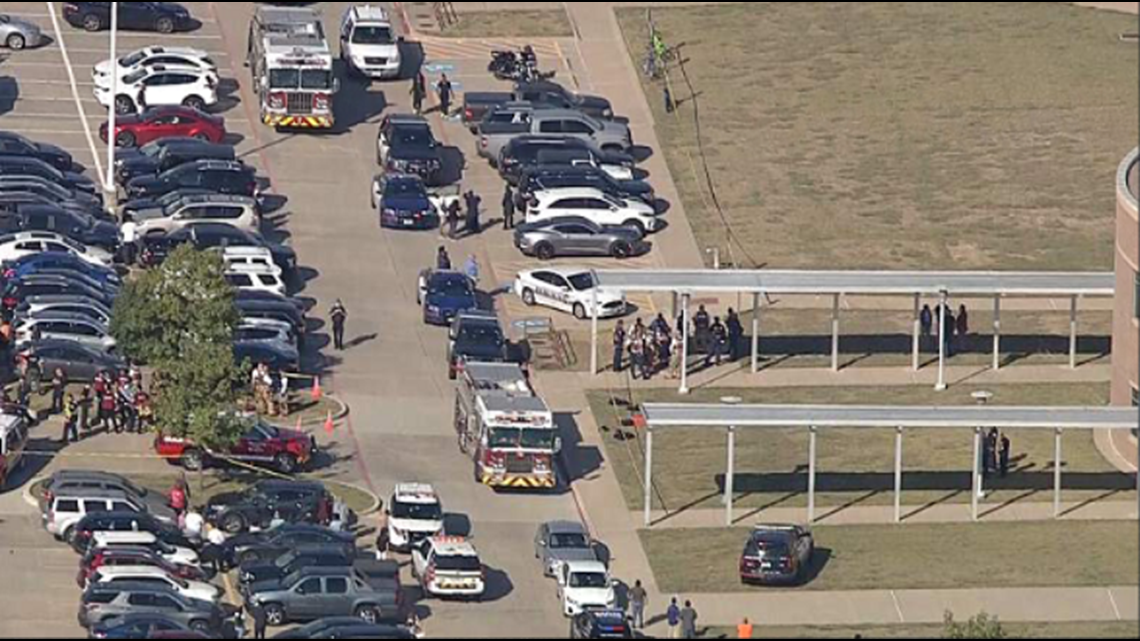 Timberview High School shooting: 4 hurt, suspect arrested | wfaa.com