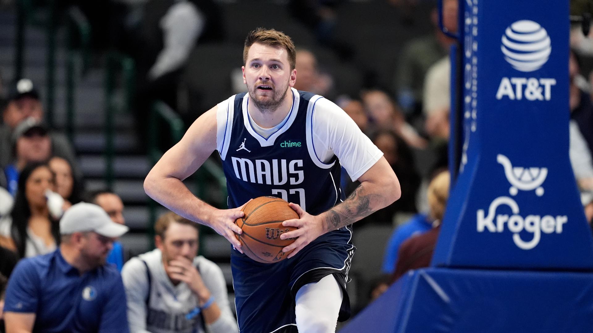 Luka Doncic injury: Mavs guard hurts wrist, will miss games | wfaa.com