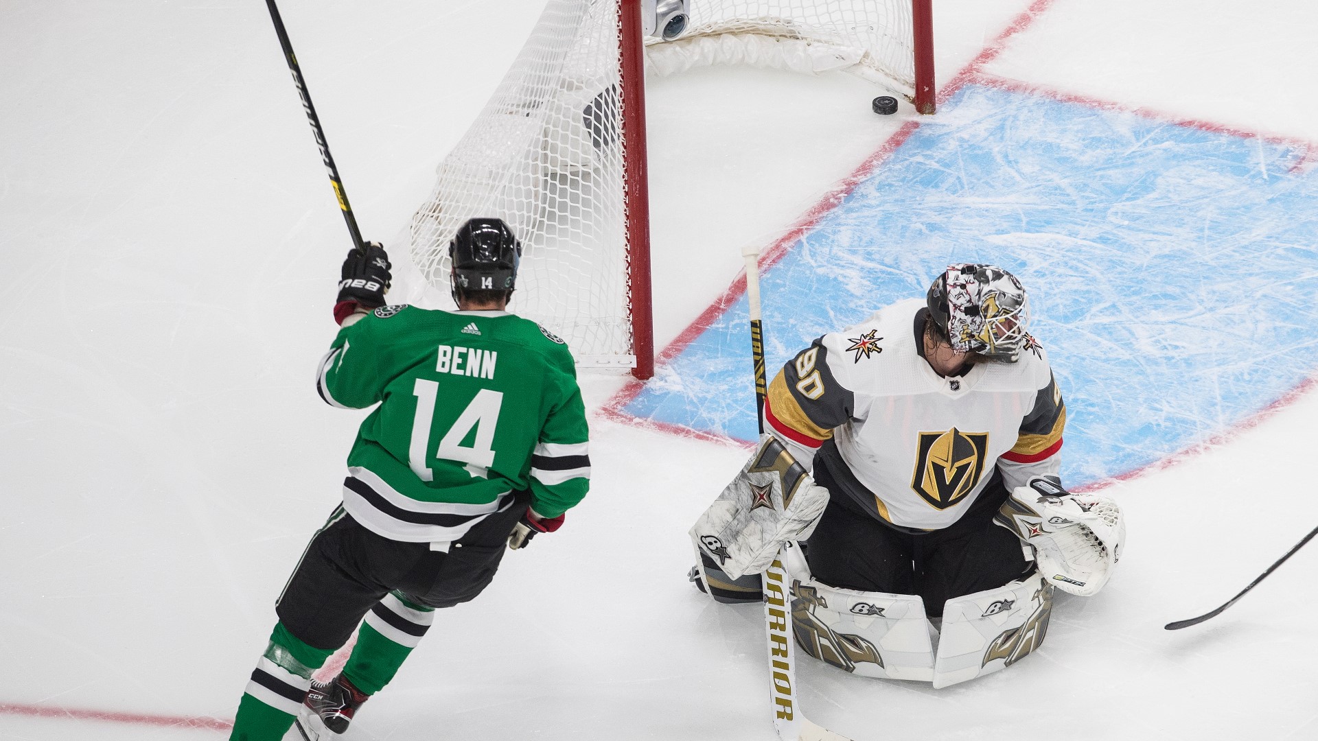Dallas Stars win Game 3 in OT in a lively offensive showing from both ...