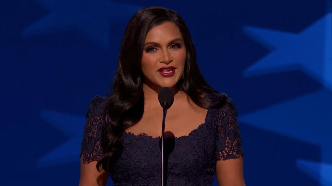 Mindy Kaling full speech at 2024 DNC (Aug. 21, 2024) | wfaa.com