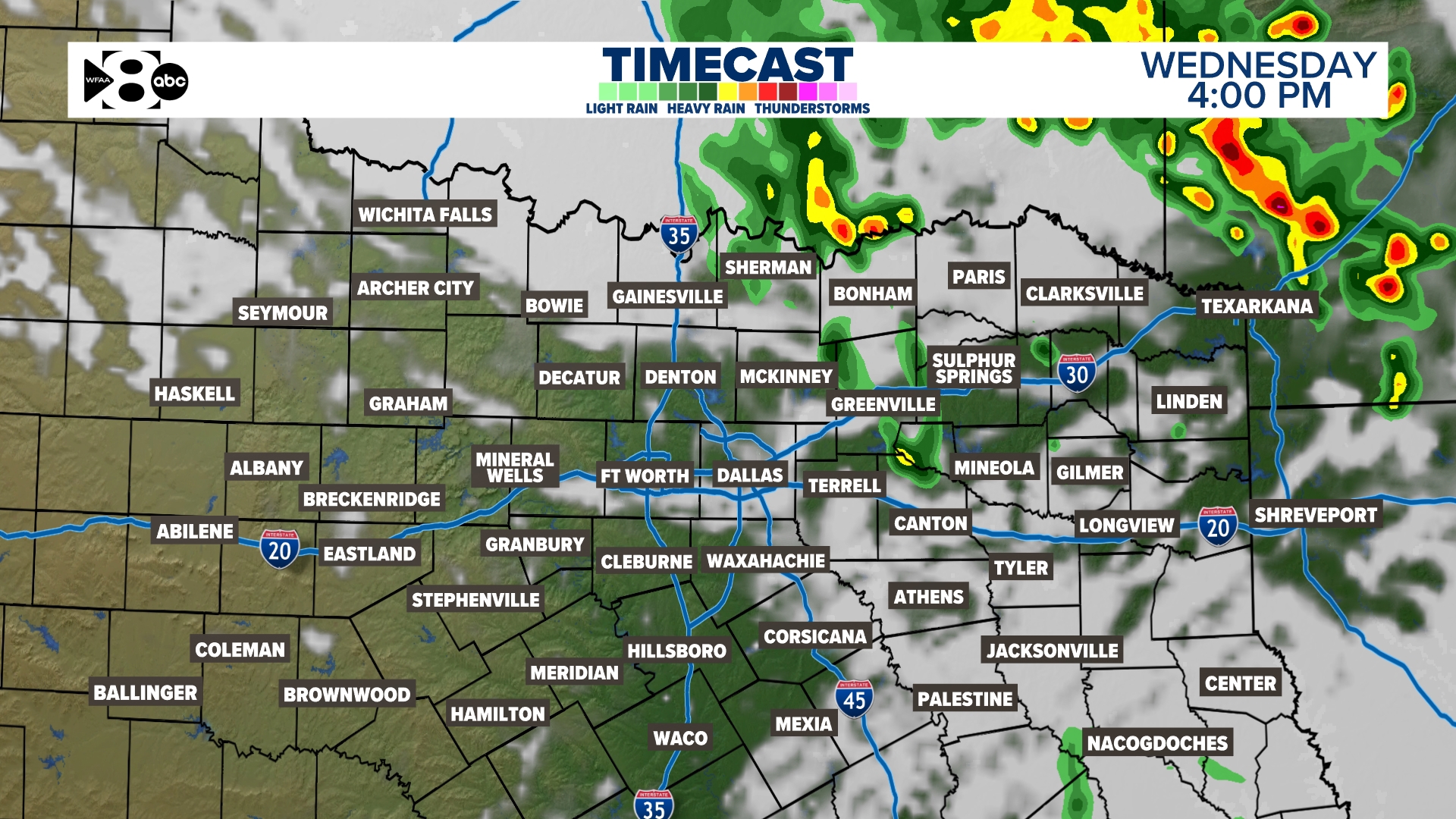 DFW Weather: Unsettled pattern continues, but drier, warmer weather is ...