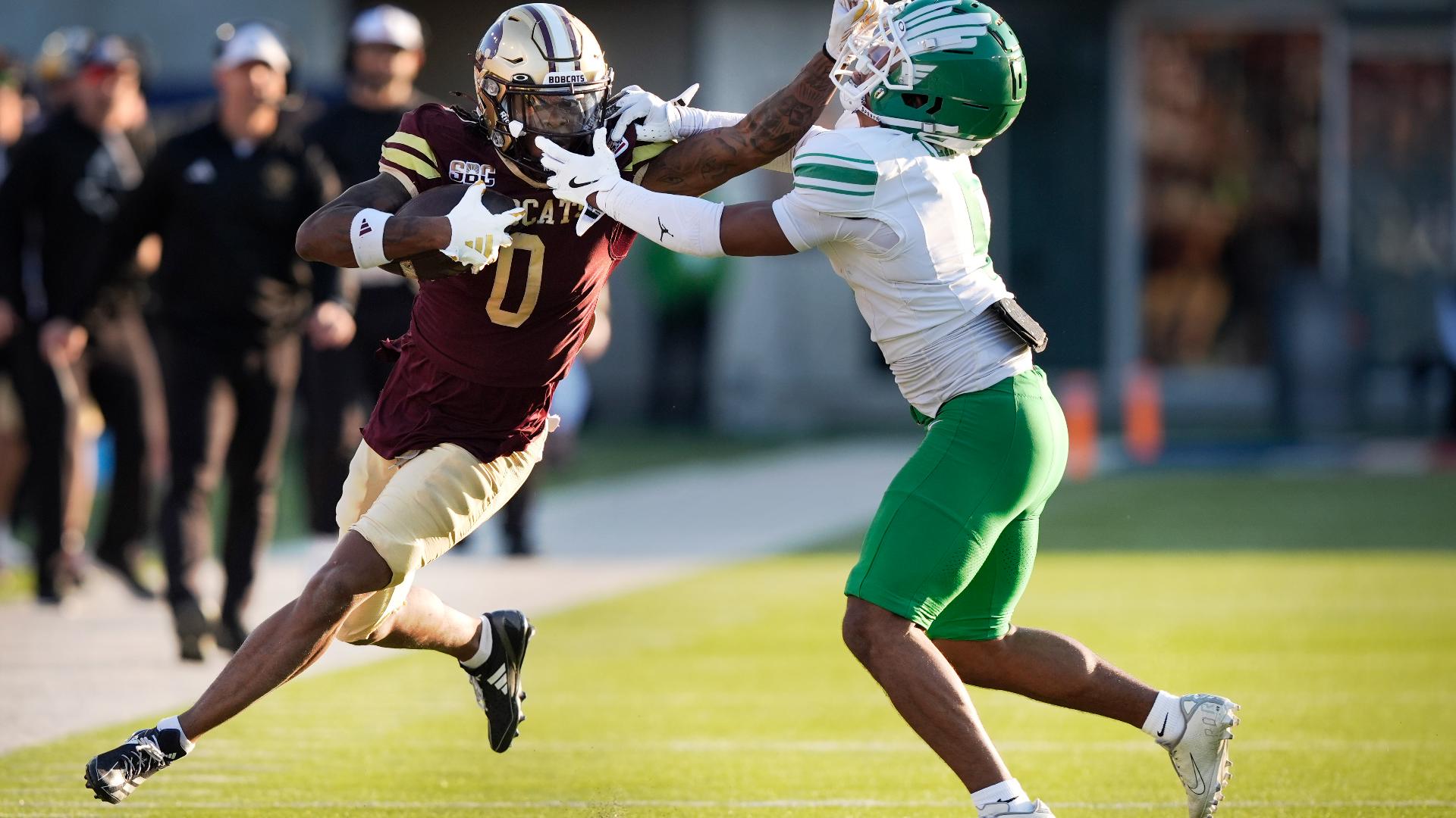 Texas State defeats North Texas 30-18 in First Responder Bowl | wfaa.com