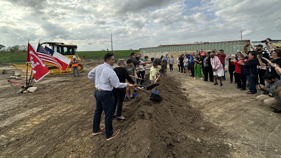 Dallas breaks ground on latest project to control flooding | wfaa.com
