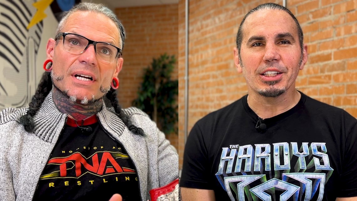 Legendary wrestlers The Hardys talk upcoming show in DFW, look back on ...