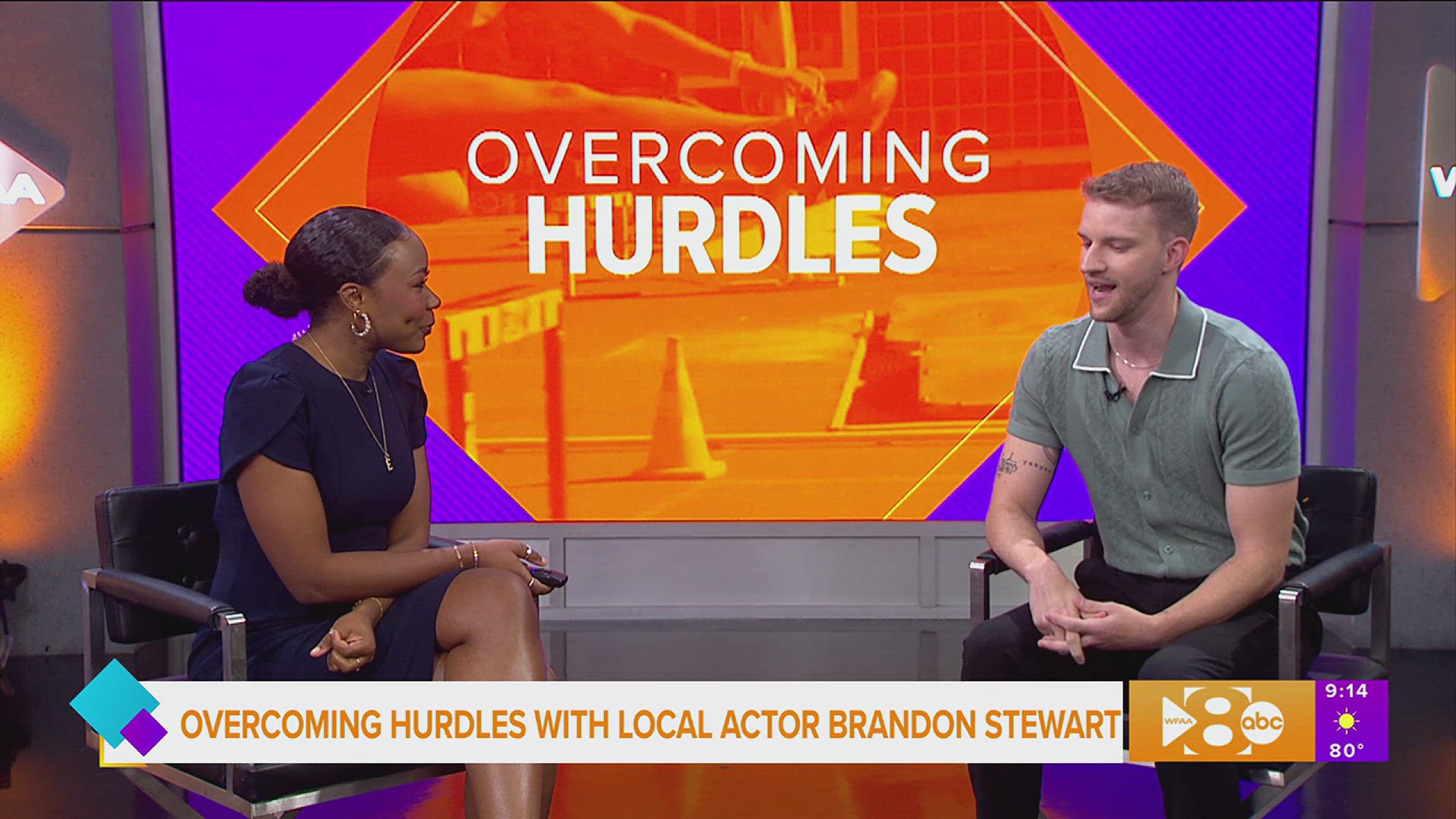 Overcoming Hurdles: Local Actor Brandon Stewart | wfaa.com
