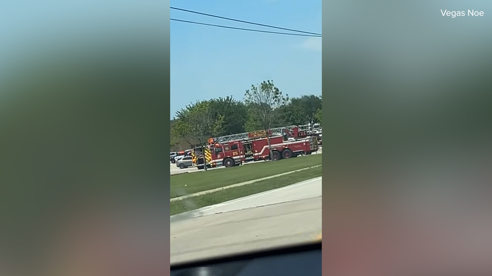 Emergency response to Wilmer Hutchins High School in Dallas after ...