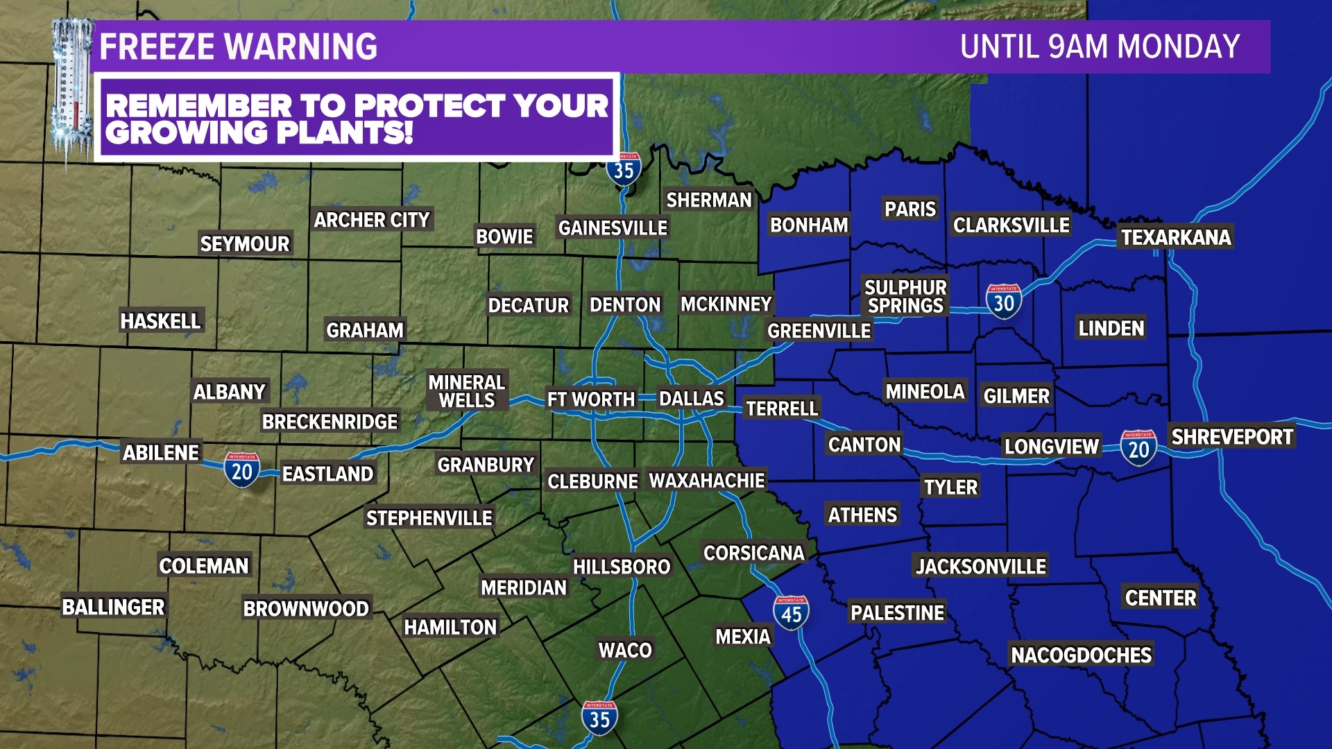 DFW weather: We won't freeze this weekend, but we'll get close | wfaa.com
