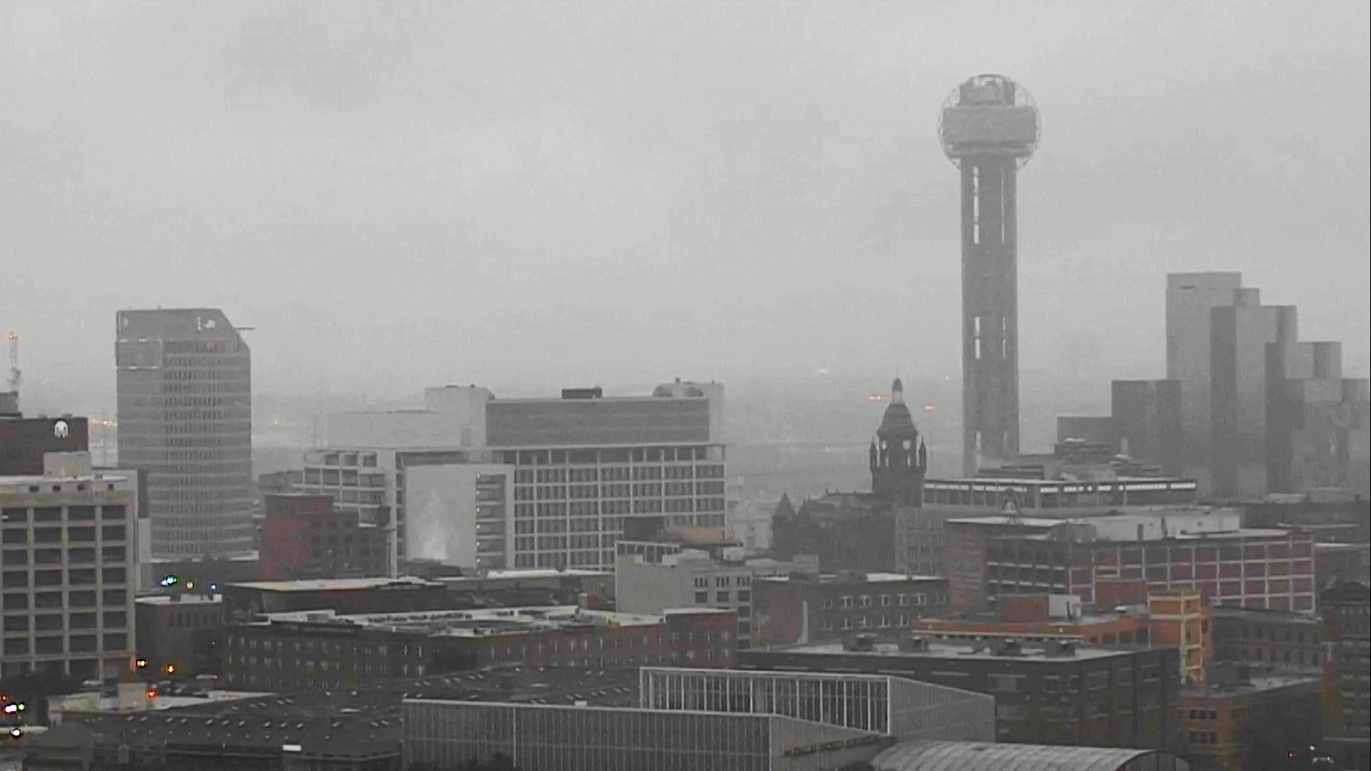TIMELAPSE: Clouds roll through Downtown Dallas in January 2024 | wfaa.com