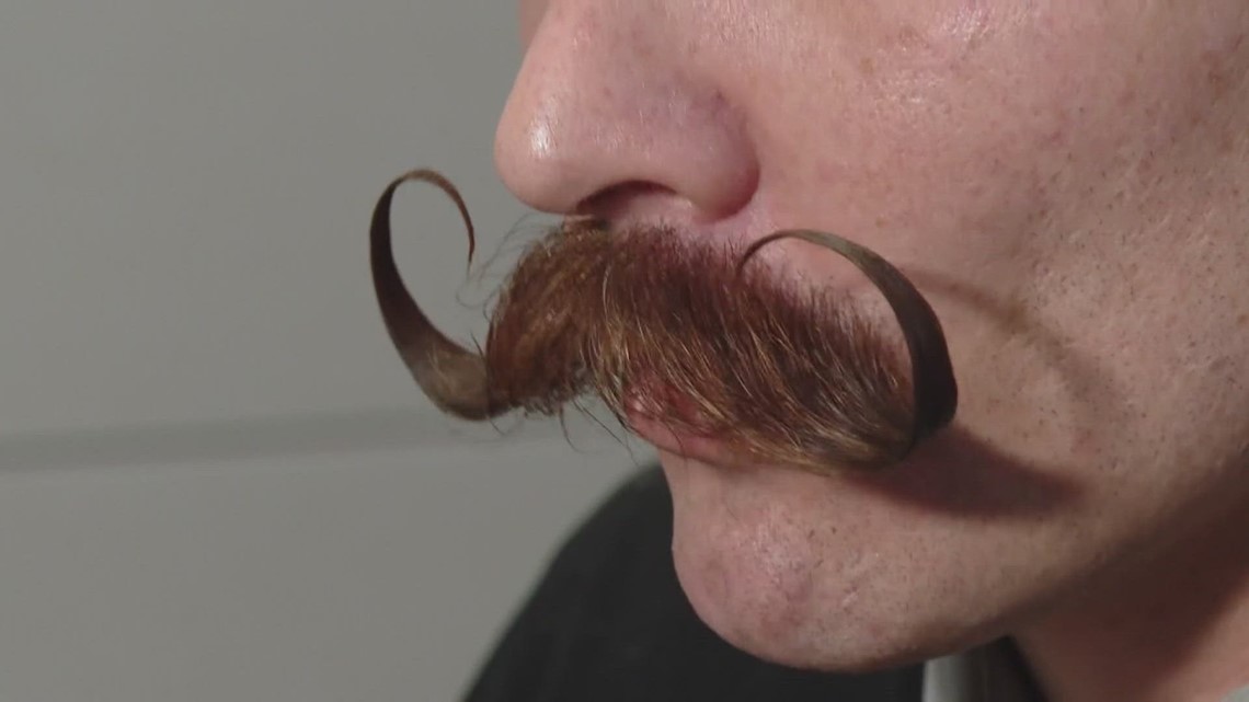 Texas man wins national mustache competition | wfaa.com