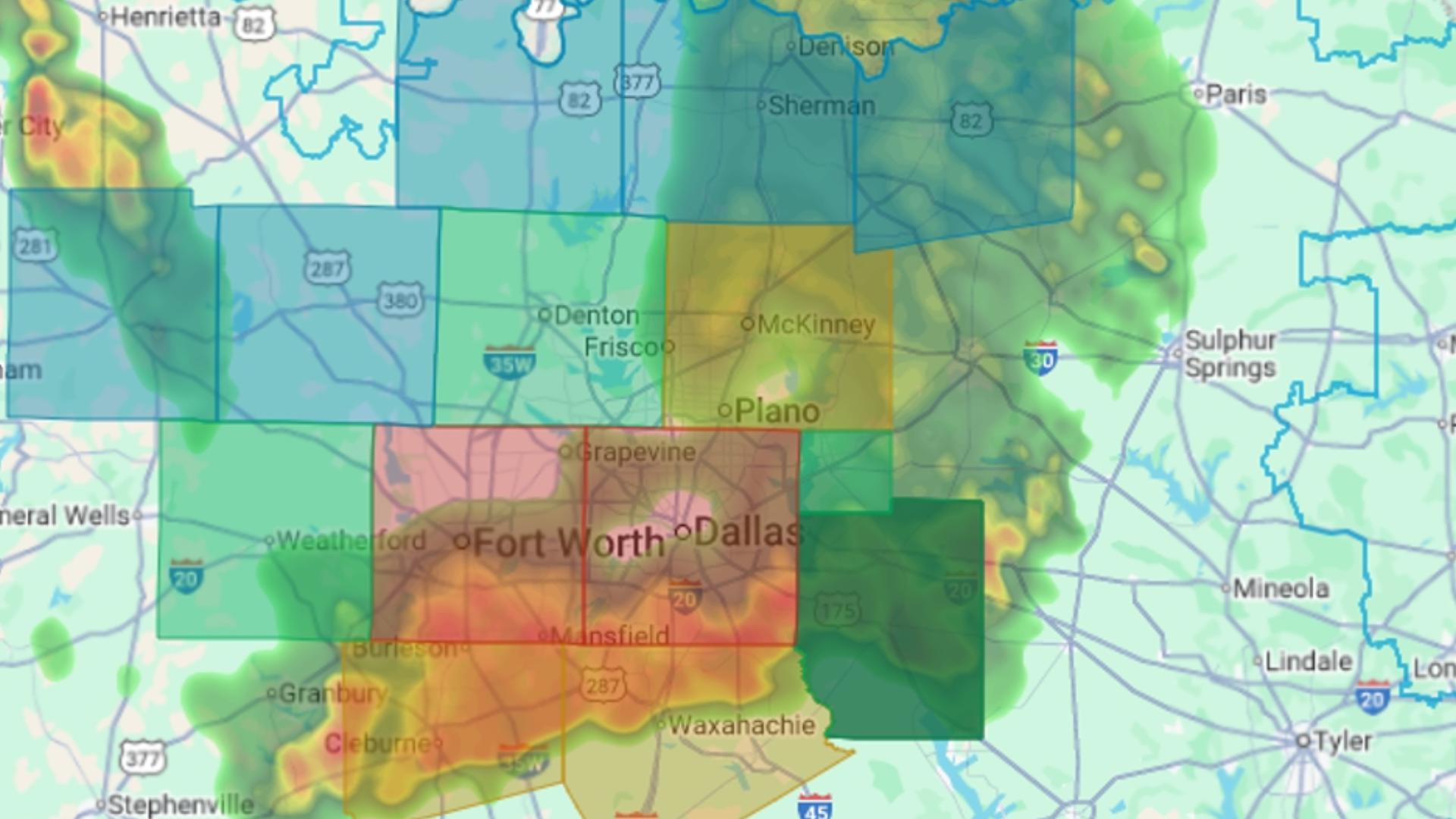 Oncor outage tracker: Storms knock out power to North Texans overnight ...