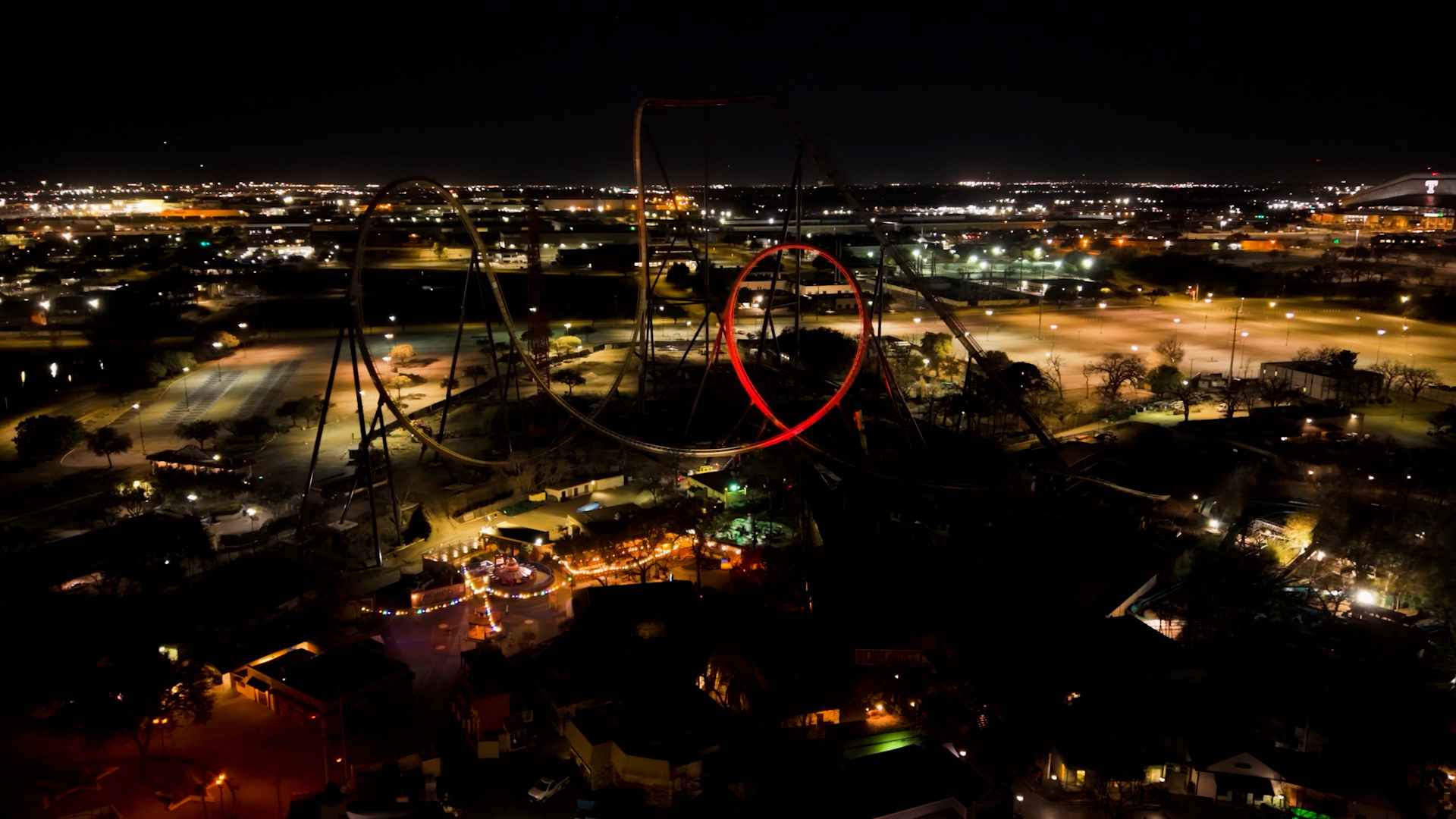 Six Flags Over Texas' new 87 mph dive coaster just hit another big ...