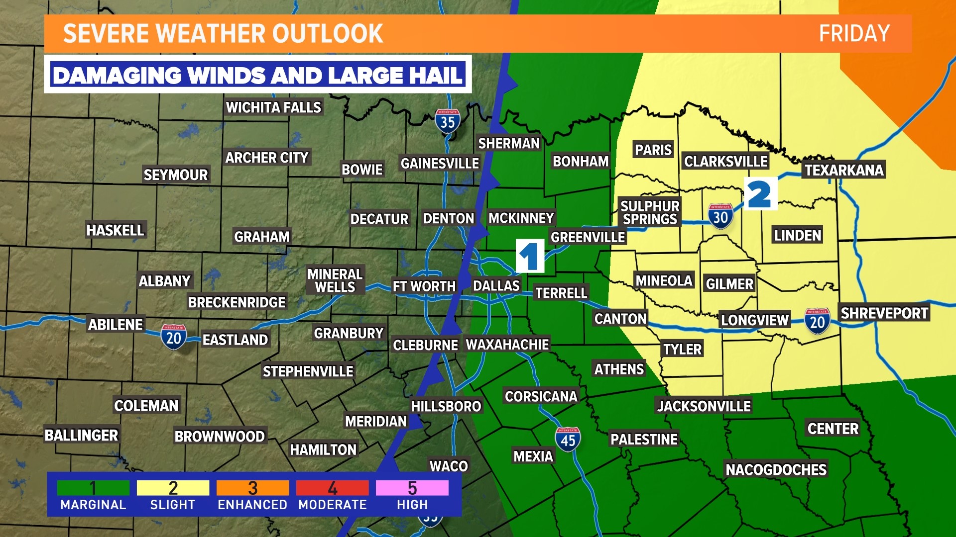 DFW weather: WFAA forecast, rain, storm chances for North Texas | wfaa.com
