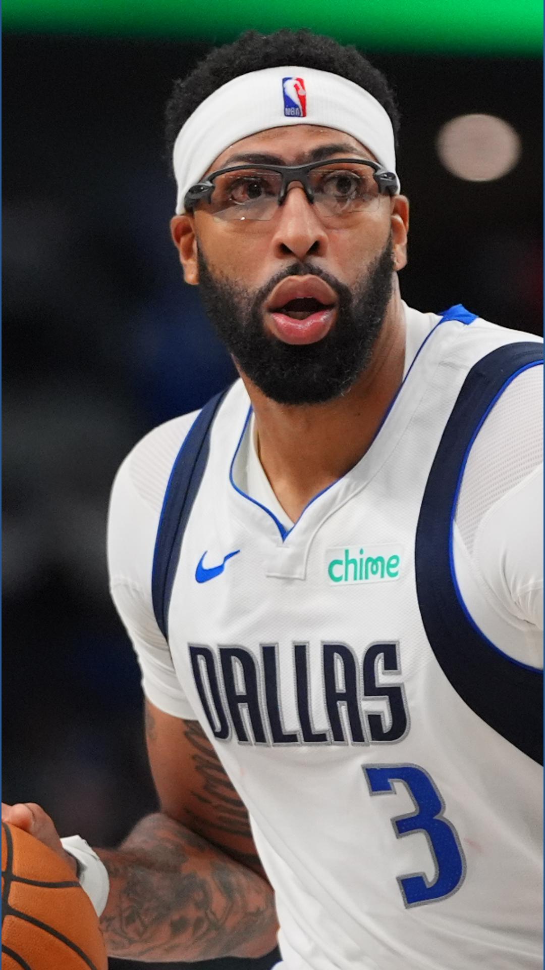 Anthony Davis out with calf strain, will miss next two Mavericks games ...