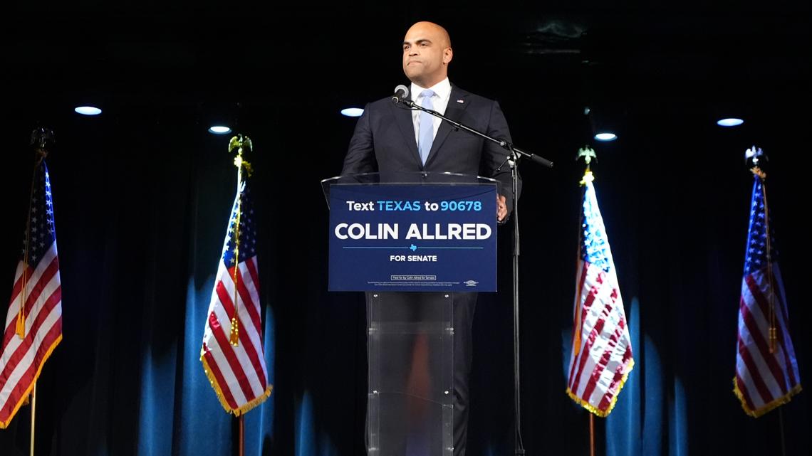 AP: Colin Allred wins the Democratic primary for Texas' 33rd US House ...