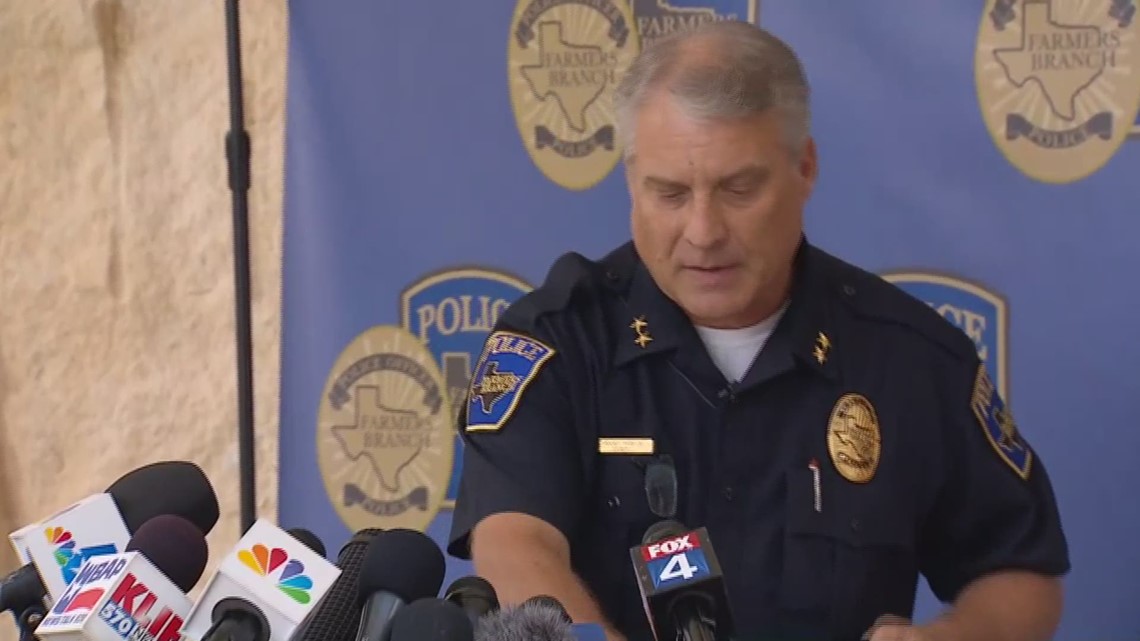 RAW VIDEO: Farmers Branch Police Chief holds news conference after ...