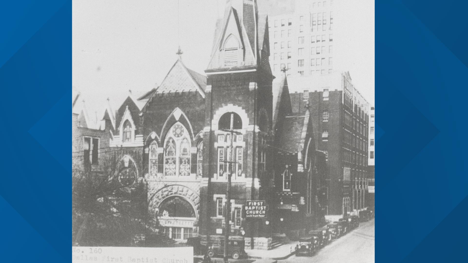 First Baptist Dallas history: Archive photos show original church ...