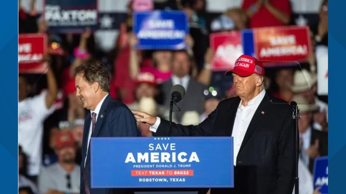 Trump says Ken Paxton would make good US Attorney General | wfaa.com