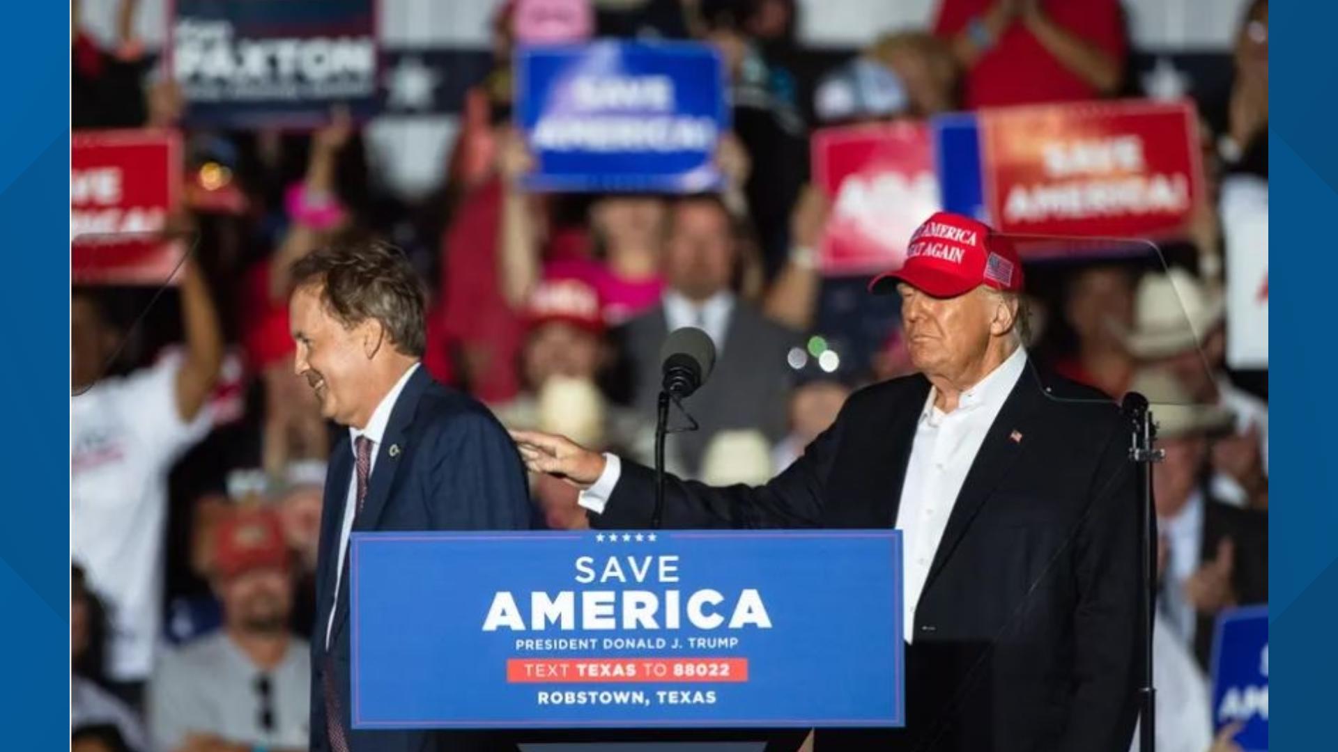 Trump says Ken Paxton would make good US Attorney General | wfaa.com