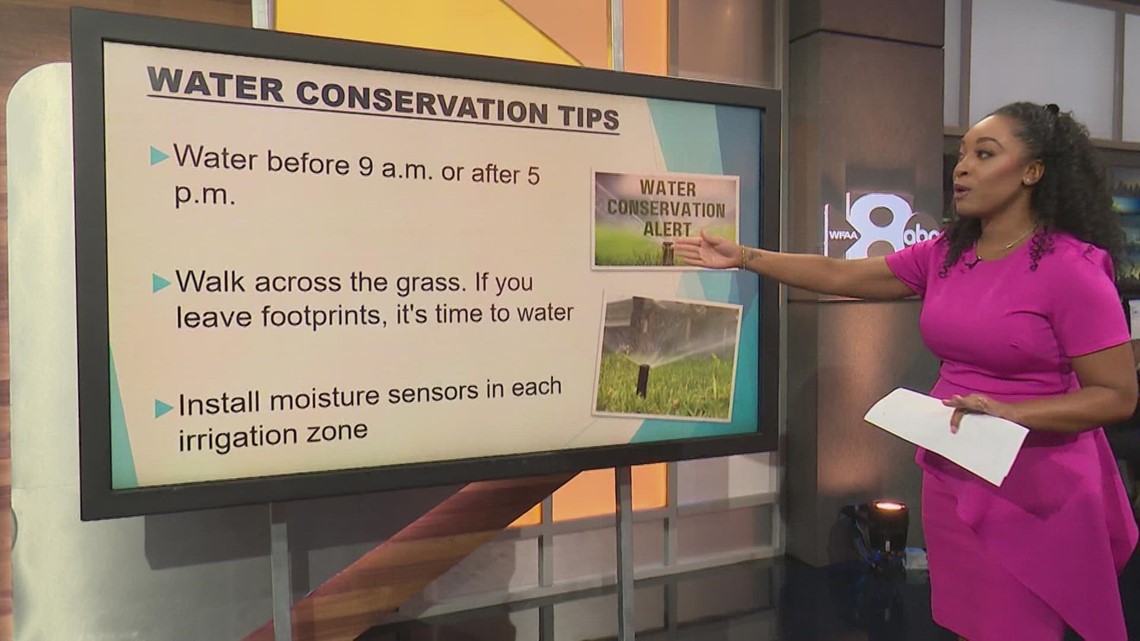 How can you conserve water in this heat? Here are some tips | wfaa.com
