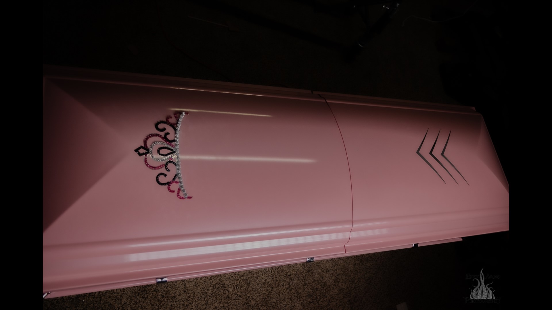 Athena Strand's funeral service included a custom pink casket | wfaa.com