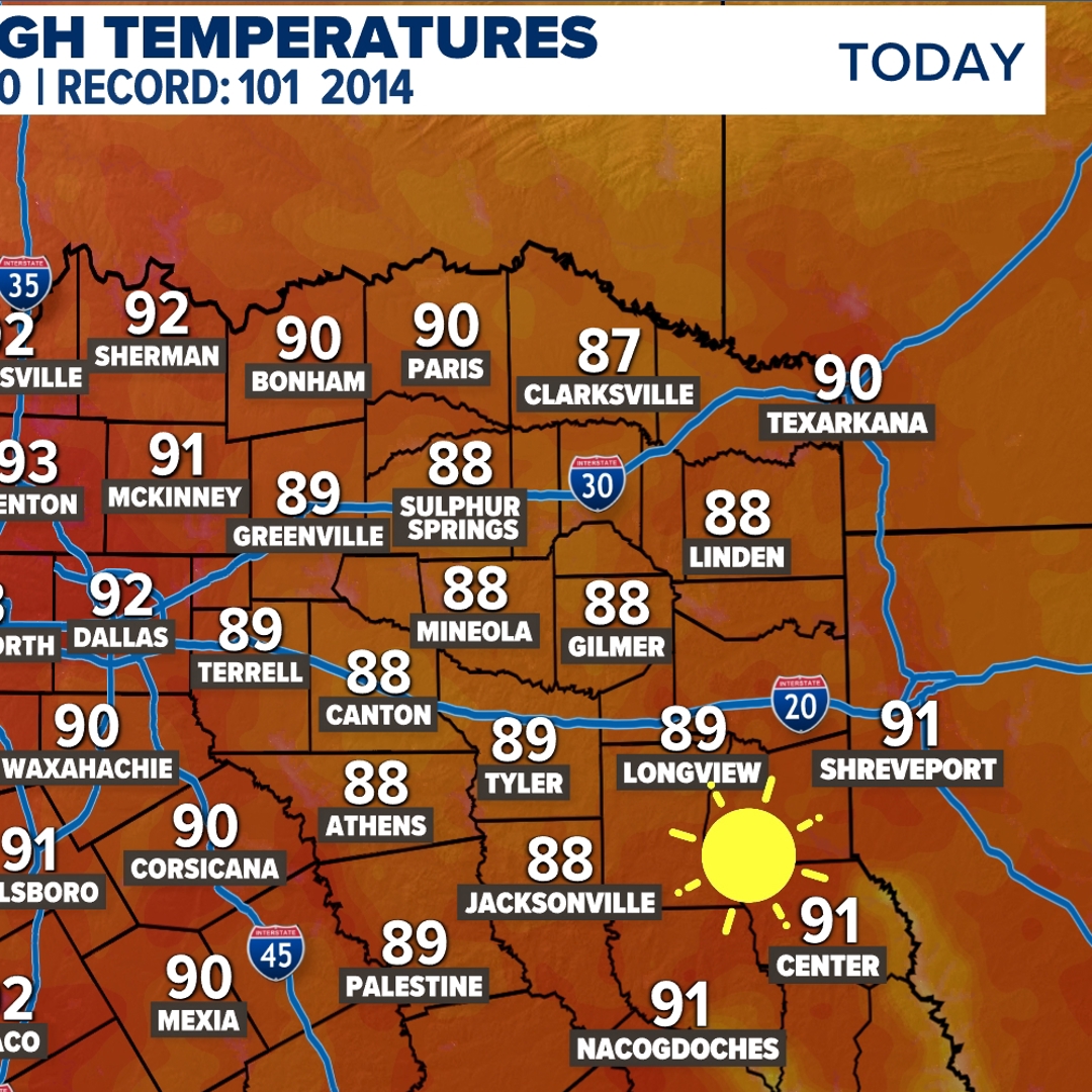 DFW Weather: Latest forecast, temperatures, 14-day forecast | wfaa.com