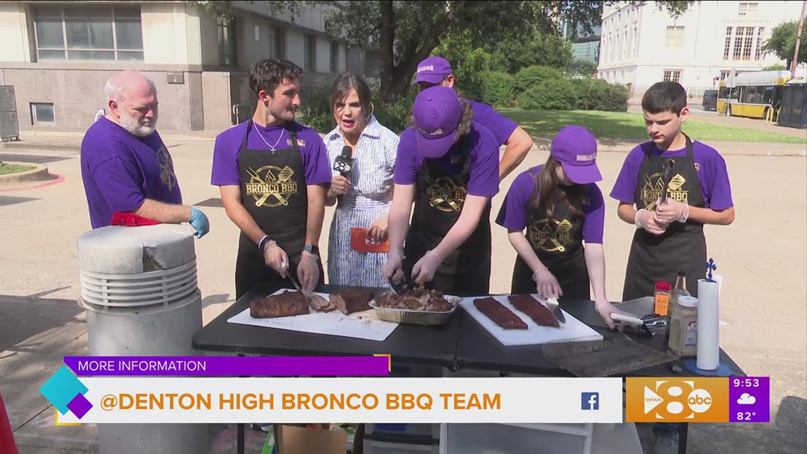 Meet the Denton High School Bronco BBQ Team | wfaa.com