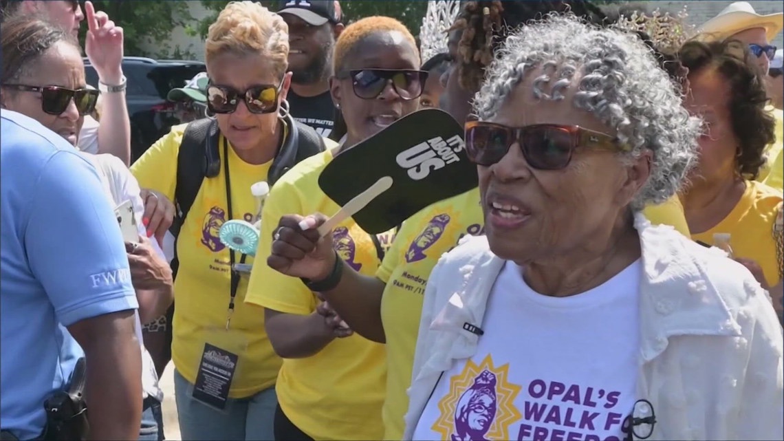 Opal Lee, grandmother of Juneteenth, won't lead her annual Walk for ...