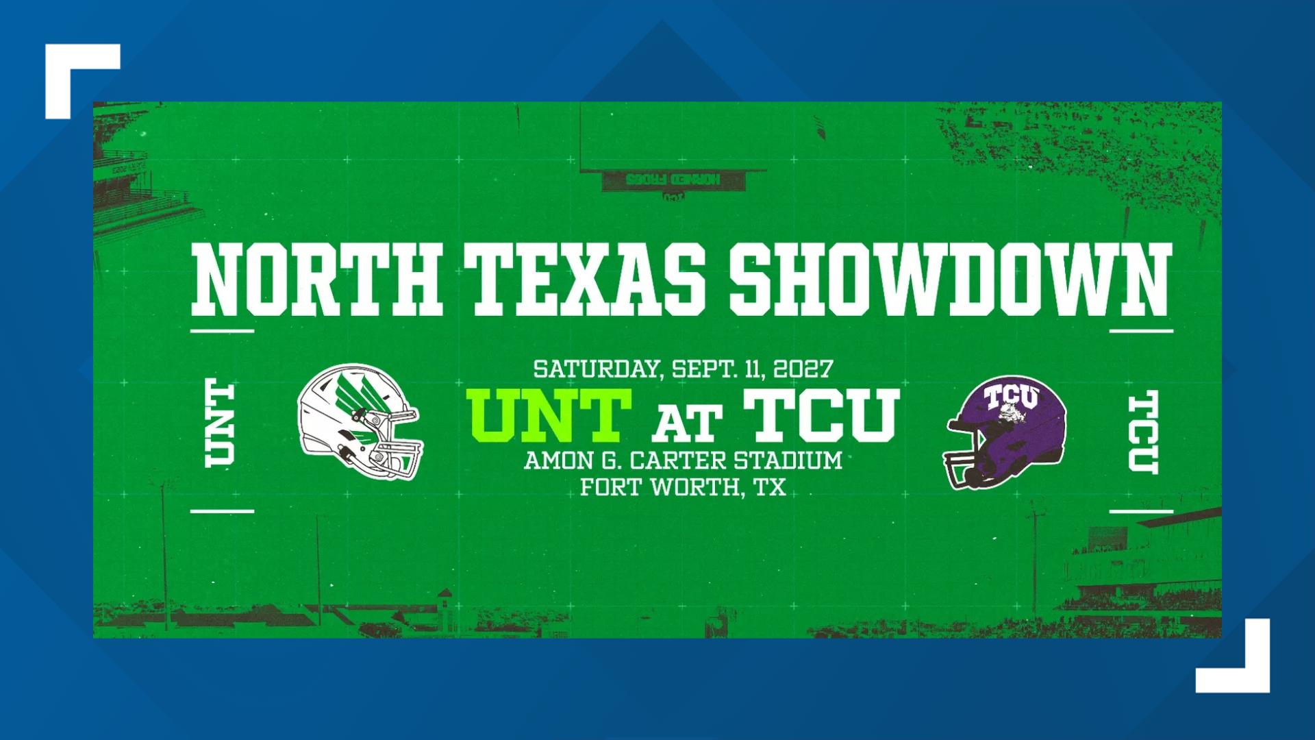 Schedule change brings North Texas and TCU football together for ...