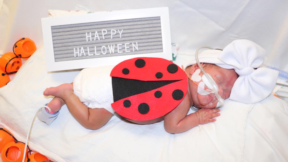 Photos: Texas nurses dress up NICU babies in Halloween costumes | wfaa.com
